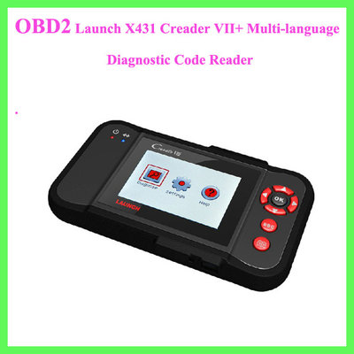 China Launch X431 Creader VII+ Multi-language Diagnostic Code Reader supplier
