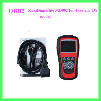 China MaxiDiag Elite MD802 for 4 system+DS model supplier