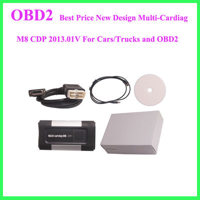 Best Price New Design Multi-Cardiag M8 CDP 2013.01V For Cars/Trucks and OBD2 supplier