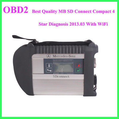 Best Quality MB SD Connect Compact 4 Star Diagnosis 2013.03 With WiFi supplier