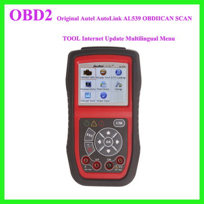 Original Autel AutoLink AL539 OBDIICAN SCAN TOOL Internet Update Multilingual Menu supplier