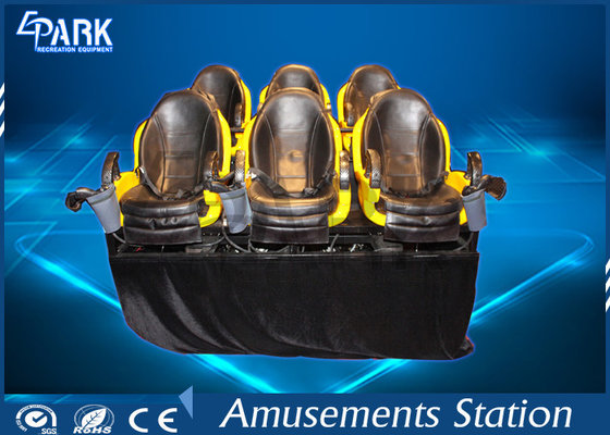 Commercial Home movies Mobile Truck 7d 9d Cinema Simulator with Electronic Platform / 5d Theater Equipment