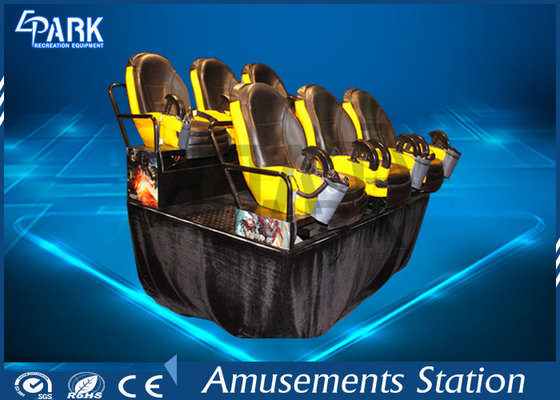 Commercial Home movies Mobile Truck 7d 9d Cinema Simulator with Electronic Platform / 5d Theater Equipment