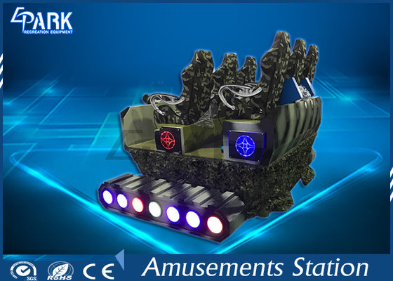 6 dof Entertainment Unit motion Vr virtual reality tank 6 seats 9D Cinema
