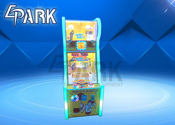amusement park kids games happy baby basketball shooting ball game machine  Coin Pusher 100W