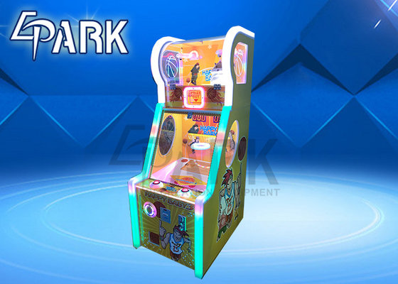 amusement park kids games happy baby basketball shooting ball game machine  Coin Pusher 100W