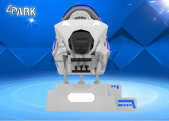 9D VR Racing Car Simulator 3DOF Motion Electric Platform / Virtual Reality Equipment With GFRP Material