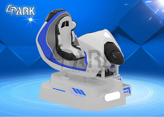9D VR Racing Car Simulator 3DOF Motion Electric Platform / Virtual Reality Equipment With GFRP Material
