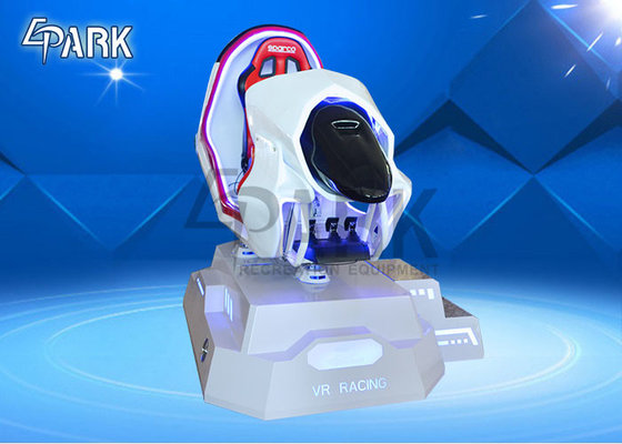 9D VR Racing Car Simulator 3DOF Motion Electric Platform / Virtual Reality Equipment With GFRP Material