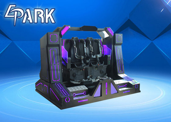 4000W 9D VR Simulator Big Pendulum 2 Dof Electric Dynamic System With Roller Coaster Safety Seat