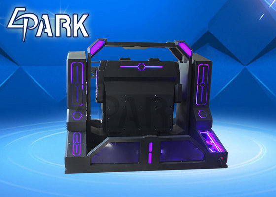 4000W 9D VR Simulator Big Pendulum 2 Dof Electric Dynamic System With Roller Coaster Safety Seat
