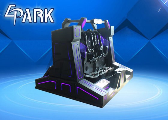 4000W 9D VR Simulator Big Pendulum 2 Dof Electric Dynamic System With Roller Coaster Safety Seat