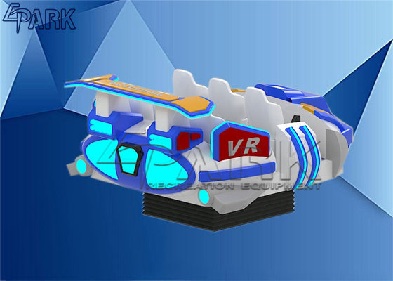 Space Ship with 6dof Electric System 6 Luxury seats Virtual Reality Simulator Electric Platforme 1 Year Warranty