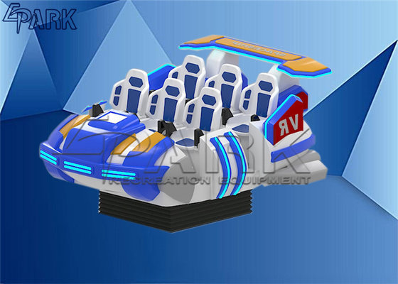 Space Ship with 6dof Electric System 6 Luxury seats Virtual Reality Simulator Electric Platforme 1 Year Warranty