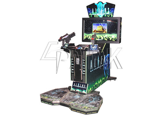 New Arrival 42''inch Aliens shooting arcade simulator game machine