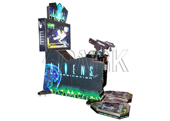 New Arrival 42''inch Aliens shooting arcade simulator game machine