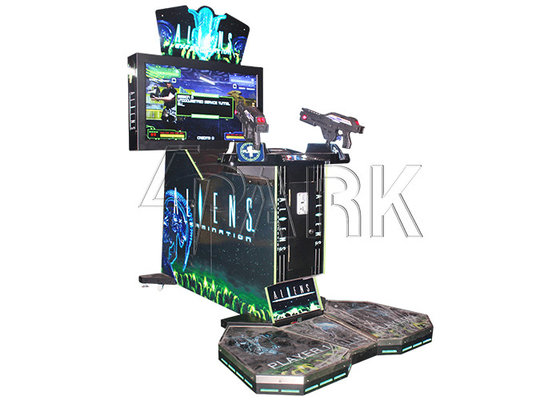 New Arrival 42''inch Aliens shooting arcade simulator game machine