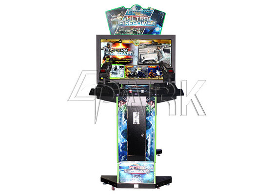 Ultra Fire Power 42 Inch Shooting Arcade Video Game Machines 1 - 2 Players