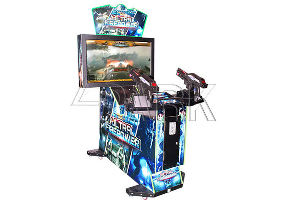 Ultra Fire Power 42 Inch Shooting Arcade Video Game Machines 1 - 2 Players