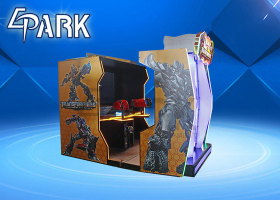 Entertainment Arcade Racing Simulator Transformer With Cabinet / Shooting Gun Games Video Arcade Machine