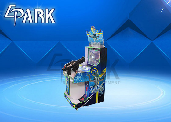 2 Kids Shooting Aliens Arcade Game Machine Playground Equipment