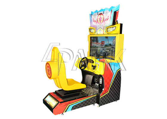 Entertainment Motion Racing Game Machine With Dynamic Chair 42 Inch HD Screen