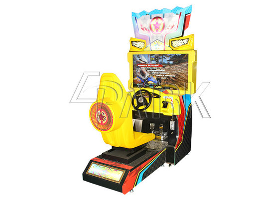 Entertainment Motion Racing Game Machine With Dynamic Chair 42 Inch HD Screen