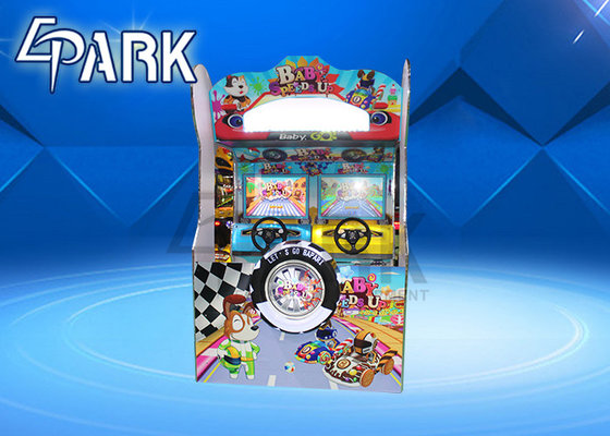 Arcade Kiddie Rides Baby Speed Up A Racing Car Games With Capsule Toy Function