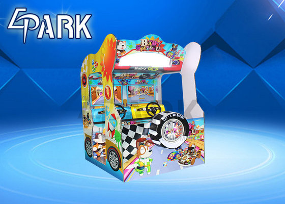 Arcade Kiddie Rides Baby Speed Up A Racing Car Games With Capsule Toy Function