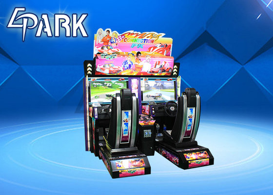 EPARK hot selling 32 inch screen arcade car simulator outrun kids Coin Operated racing gaming machine