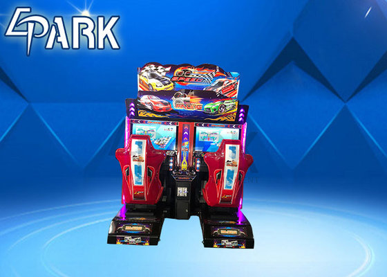 Original Outrun Race Car Arcade Machine With Twins Seat Driven Simulator
