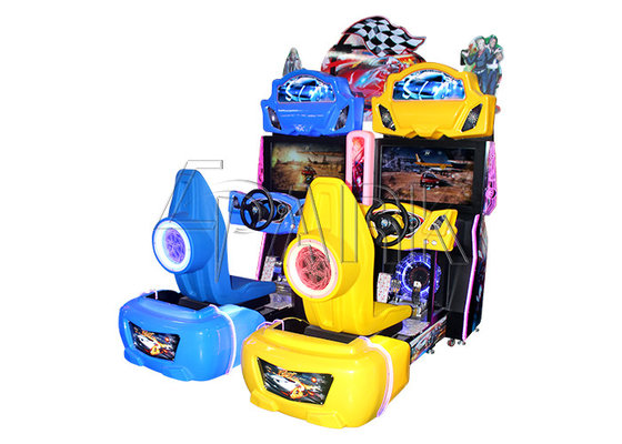 42 Inch Split Second Racing Car Simulator Game Machine For Street Competition