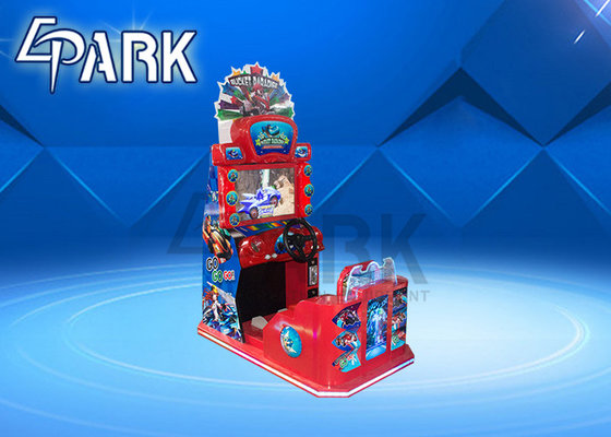 Game Center Indoor Racing Arcade Machine / Kiddie Ride Arcade Car Racing Games