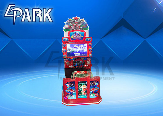 Game Center Indoor Racing Arcade Machine / Kiddie Ride Arcade Car Racing Games