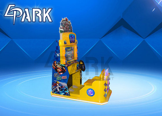Game Center Indoor Racing Arcade Machine / Kiddie Ride Arcade Car Racing Games