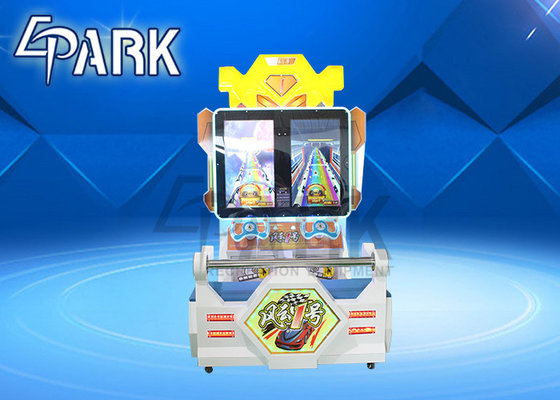 Double Player Kids Race Car Game Machine For Shopping Center / Auto Show