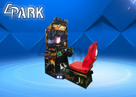 220V 480W Racing Game Machine Coin Operated With 12 Months Warranty