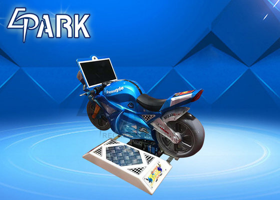 150W Kiddie Ride On Motorcycle Crazy Racing Car Game Machine 4 Simultaneous Wifi Online Games