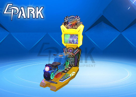 1 Player Racing Game Machine , Kids Toy On Ride Electric Car Driving Arcade Cabinet