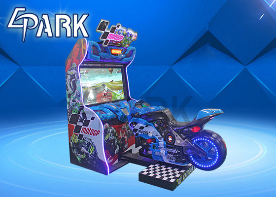 Arcade Racing Game Machine , Coin Operated Epark Moto Gp Simulator