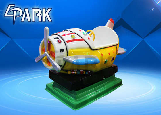 Commercial Kids Rides Electric Swing Car / Fighting Game Machine Fiberglass Material