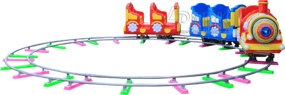 4*6 Oval Type  Commercial Electric Ride On Train For Children Paradise Playground