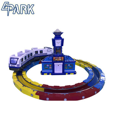 Attractive Kiddie Ride Machine Electric Train , Track Amusement Game Machine
