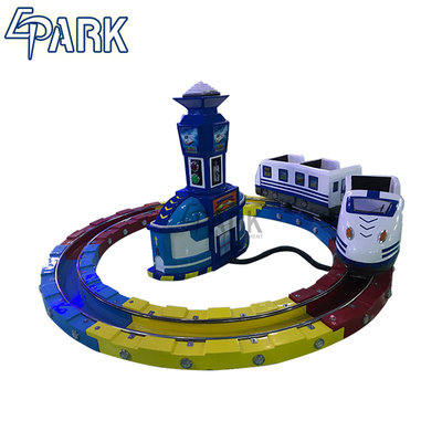 Attractive Kiddie Ride Machine Electric Train , Track Amusement Game Machine