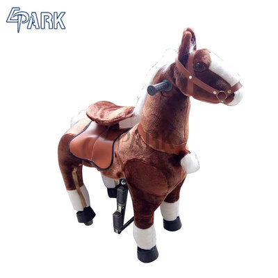 Unicorn Ride On Pony Horse Toy For Kids / Modern Amusement Park Rides