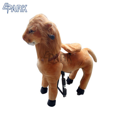 Unicorn Ride On Pony Horse Toy For Kids / Modern Amusement Park Rides