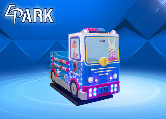 Attractive Kiddy Ride Machine 119 Fire Car With Luxury Light /  Music Function