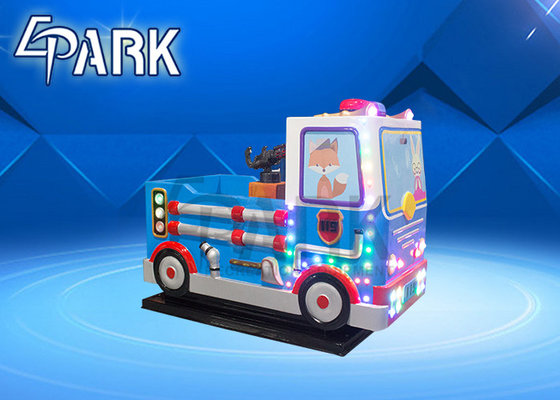 Attractive Kiddy Ride Machine 119 Fire Car With Luxury Light /  Music Function
