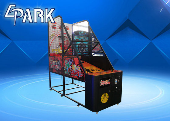 coin operated classic street basketball shooting arcade game machine