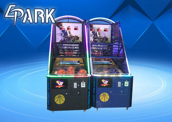 Indoor Hoop Dreams Arcade Basketball Game Machine / Automatic Out Ball Game Machine
